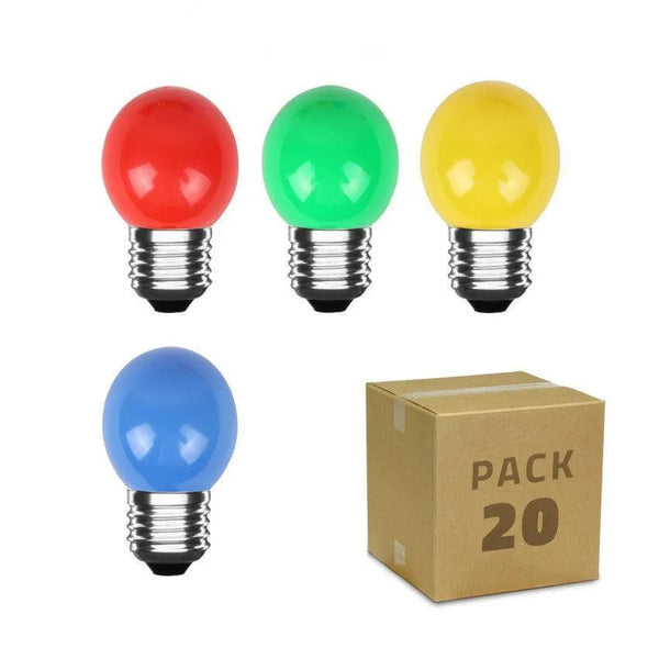 Party lampjes Gekleurde led lampen e27? Bekijk direct hier – FOIR